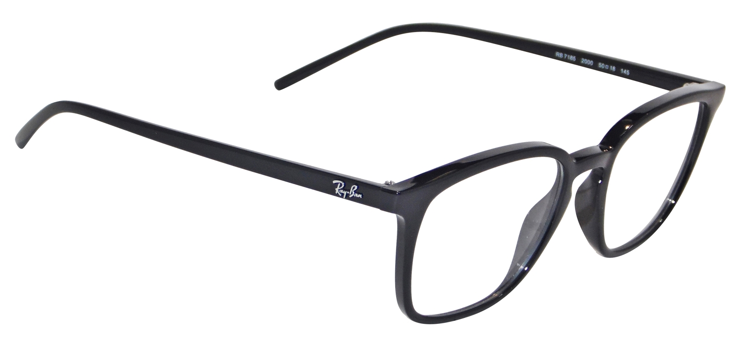 Ray Ban RB7185 Bk - Thin Lenses