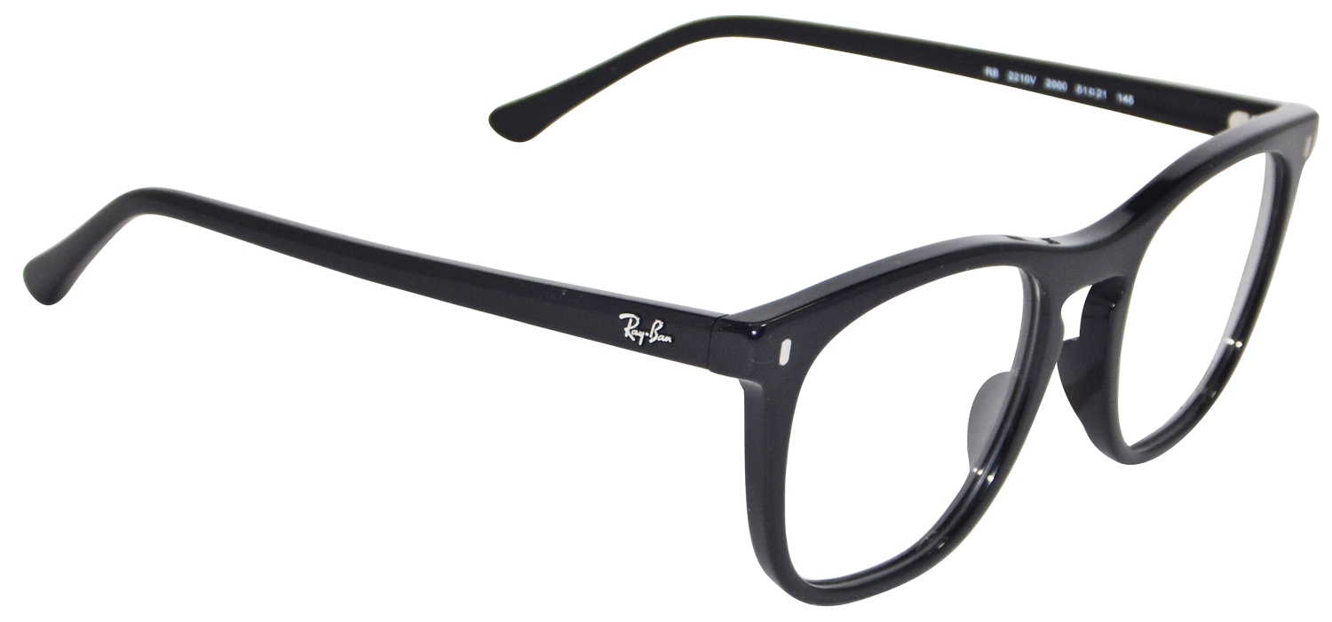 Ray Ban RB2210V BK - Thin Lenses